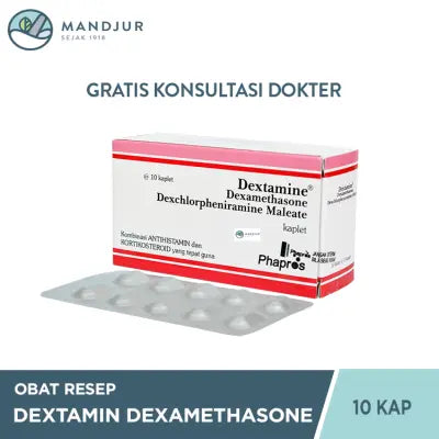 Dextamine 10 Tablet — Apotek Mandjur