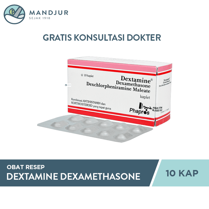 Dextamine 10 Tablet — Apotek Mandjur