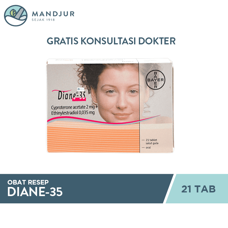 Diane-35 21 Tablet — Apotek Mandjur