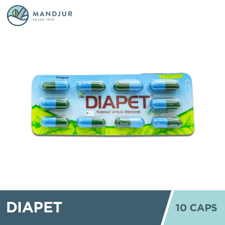 Diapet 10 Kapsul — Apotek Mandjur