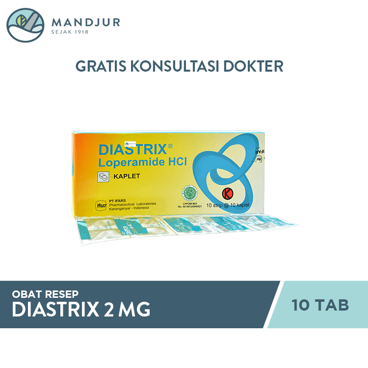 Diastrix 2 mg 10 Tablet — Apotek Mandjur
