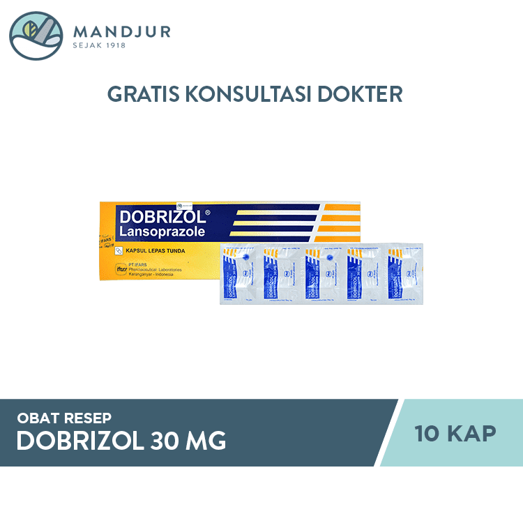 Dobrizol 30 Mg 10 Kapsul — Apotek Mandjur