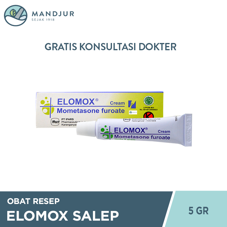 Elomox Cream 5 gr — Apotek Mandjur