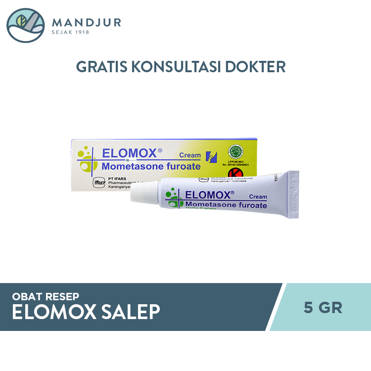 Elomox Cream 5 gr — Apotek Mandjur