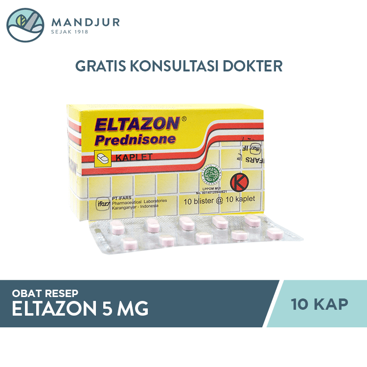 Eltazon 5 mg 10 Kaplet — Apotek Mandjur