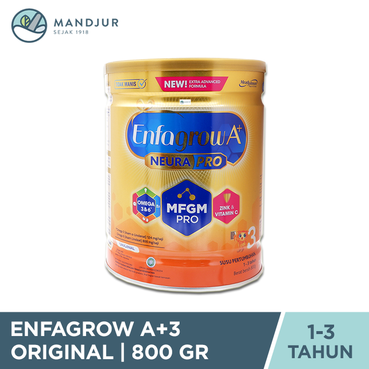 Enfagrow A+3 Original 800 gram — Apotek Mandjur