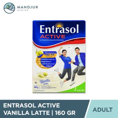 Entrasol Active Vanilla Latte 160 Gram — Apotek Mandjur