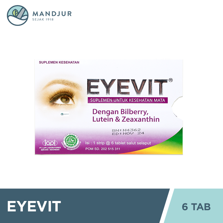 Eyevit 6 Tablet — Apotek Mandjur