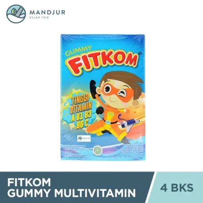 Fitkom Gummy Multivitamin 4 Sachet — Apotek Mandjur
