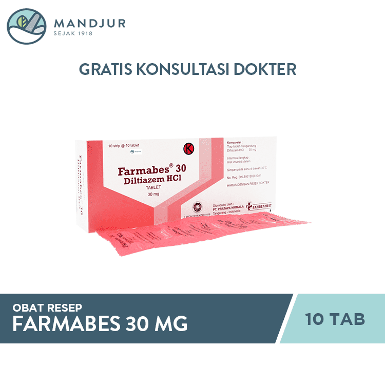 Farmabes 30 Mg 10 Tablet — Apotek Mandjur