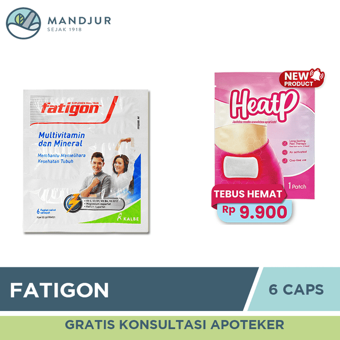 Fatigon 6 Kaplet — Apotek Mandjur