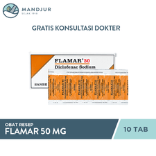 Flamar 50 Mg 10 Tablet — Apotek Mandjur