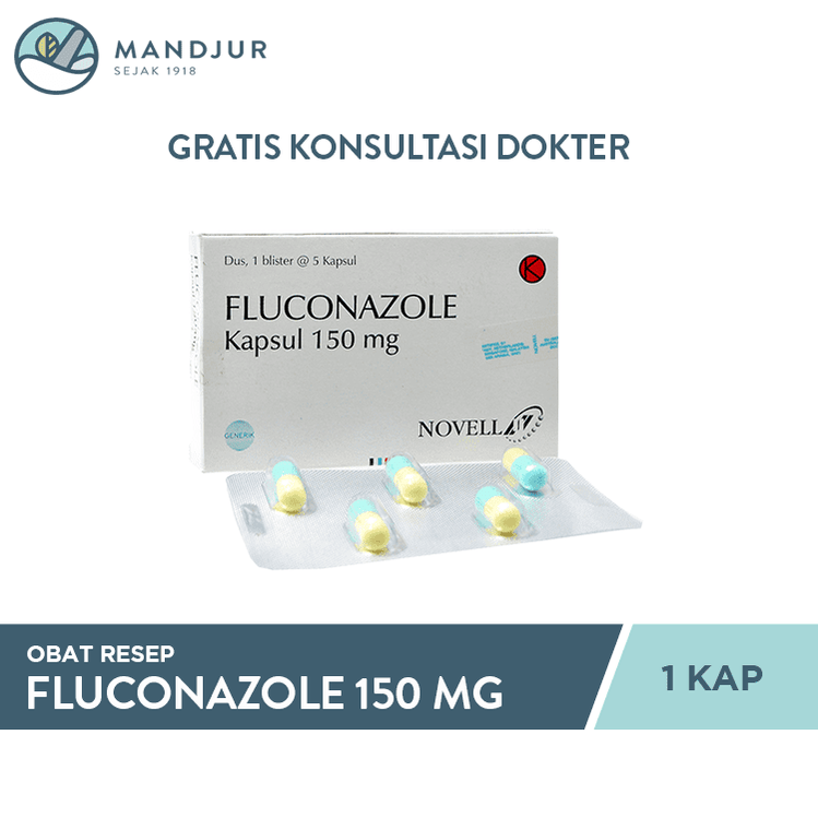 Fluconazole 150 mg 1 Kapsul — Apotek Mandjur