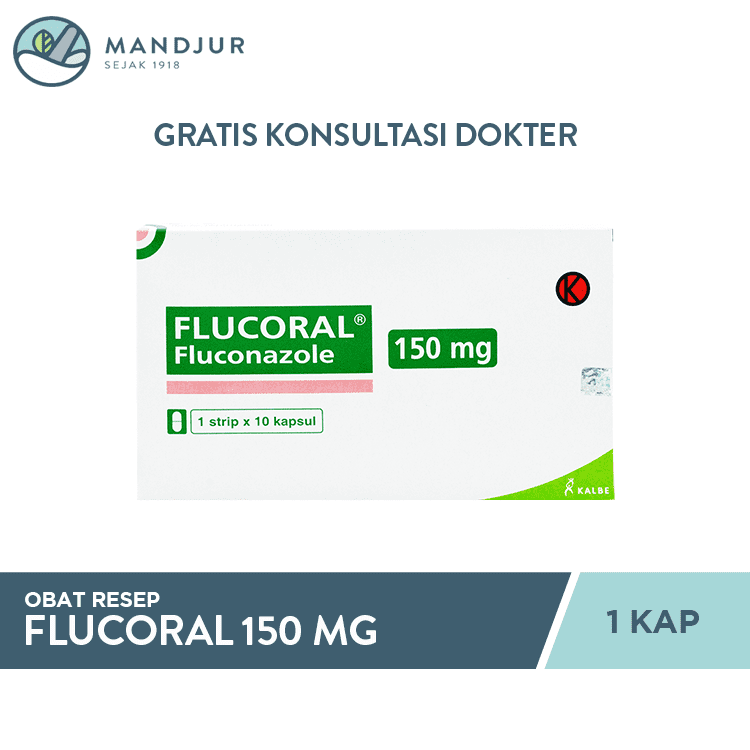 Flucoral 150 Mg 1 Kapsul — Apotek Mandjur