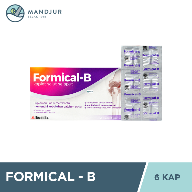 Formical-B 6 Kaplet — Apotek Mandjur
