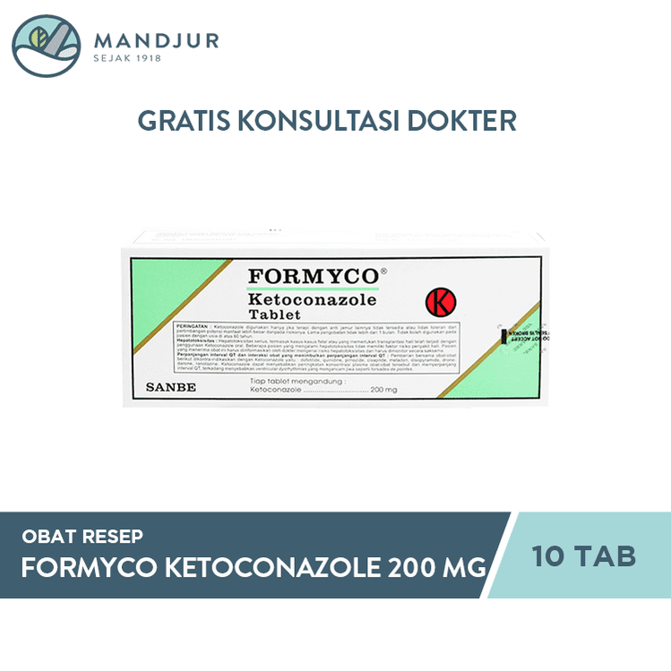 Formyco 200 Mg 10 Tablet — Apotek Mandjur