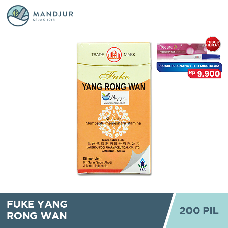 Fuke Yang Rong Wan — Apotek Mandjur