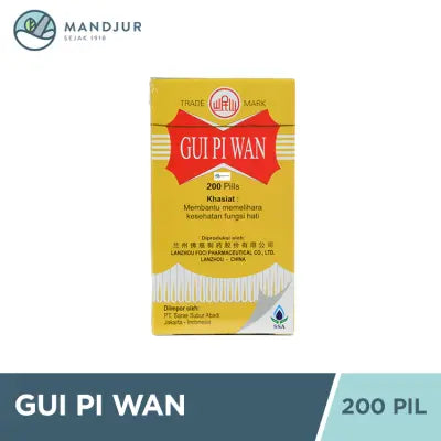 Gui Pi Wan — Apotek Mandjur