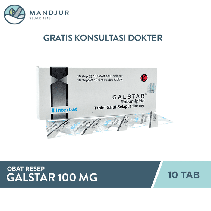 Galstar 100 Mg 10 Tablet — Apotek Mandjur