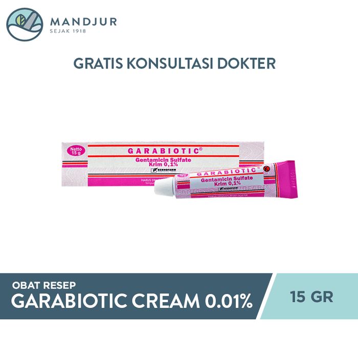 Garabiotic 1 mg/g Cream 15 g — Apotek Mandjur