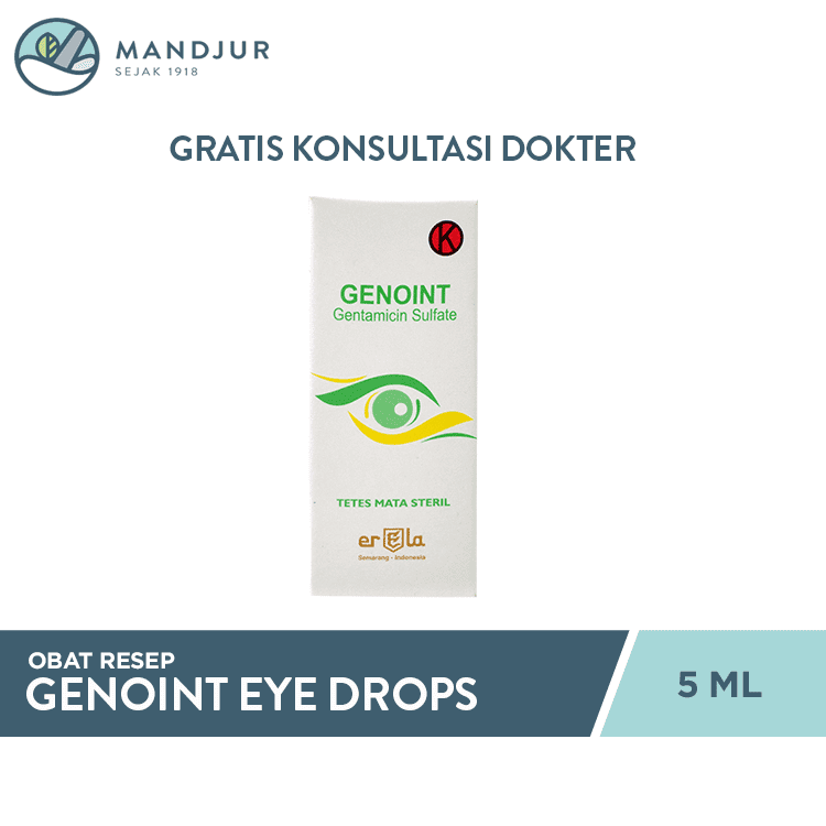 Genoint Eye Drops 5 ml — Apotek Mandjur