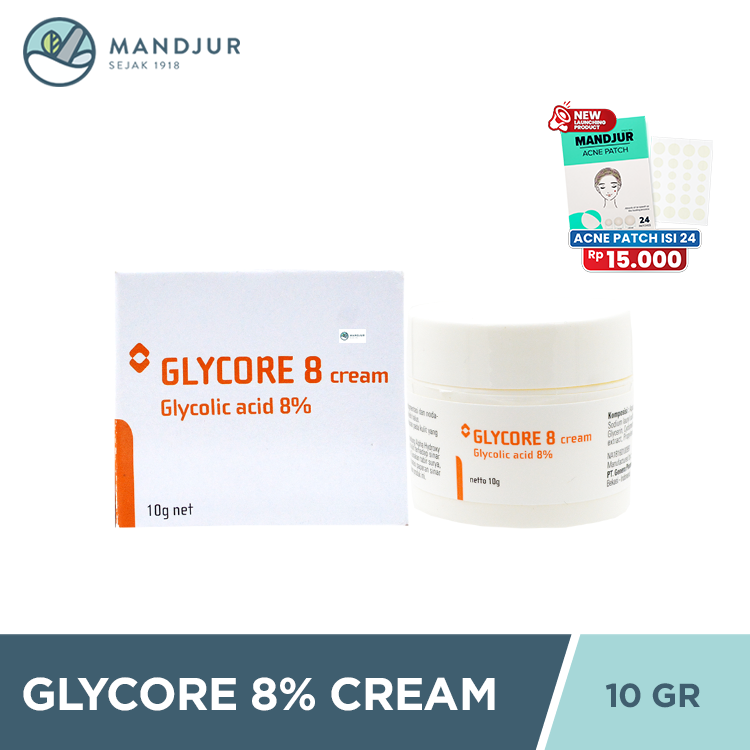 Glycore 8% Cream 10 G — Apotek Mandjur