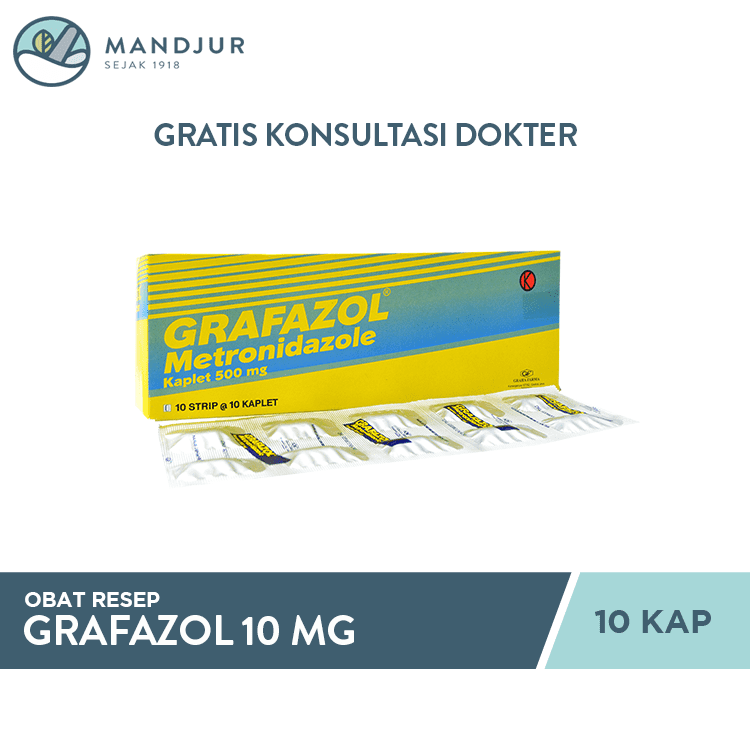 Grafazol 500 mg 10 Kapsul — Apotek Mandjur