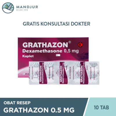 Grathazon 0.5 mg 10 Kaplet — Apotek Mandjur