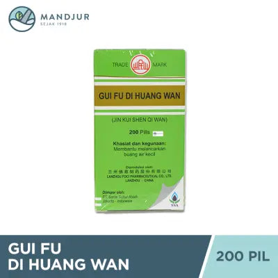 Gui Fu Di Huang Wan — Apotek Mandjur