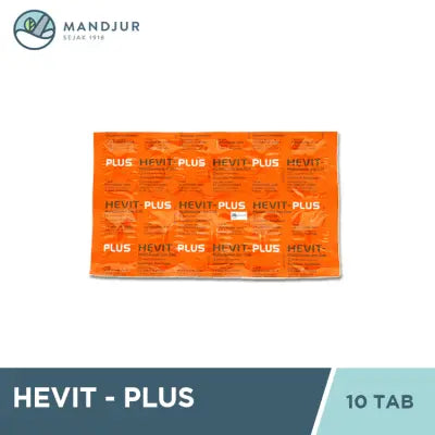 Hevit-Plus 10 Kaplet — Apotek Mandjur