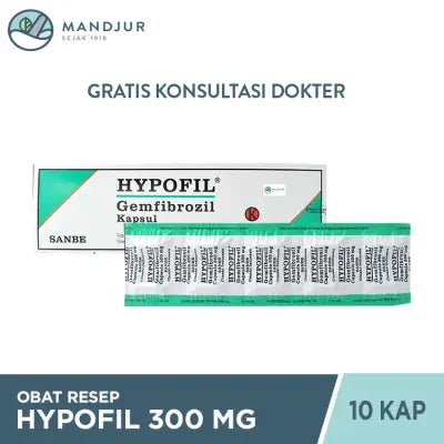 Hypofil 300 mg 10 Kapsul — Apotek Mandjur