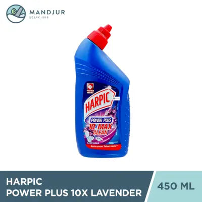 Harpic Power Plus 10X Max Clean Lavender 450 ml — Apotek Mandjur