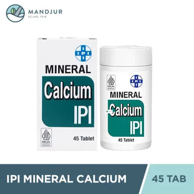 IPI Mineral Calcium 45 Tablet - Suplementasi Kalsium — Apotek Mandjur