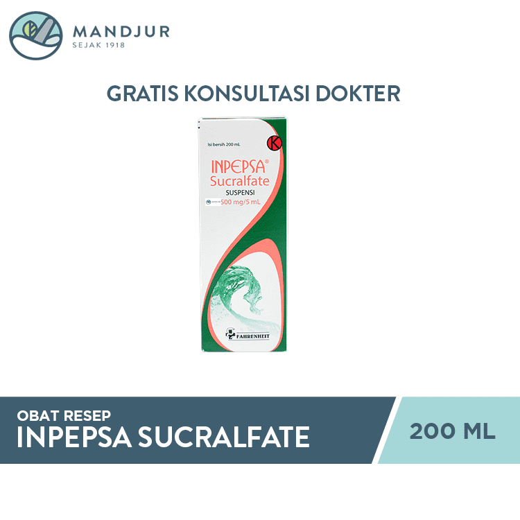Inpepsa Sirup 200 ML — Apotek Mandjur