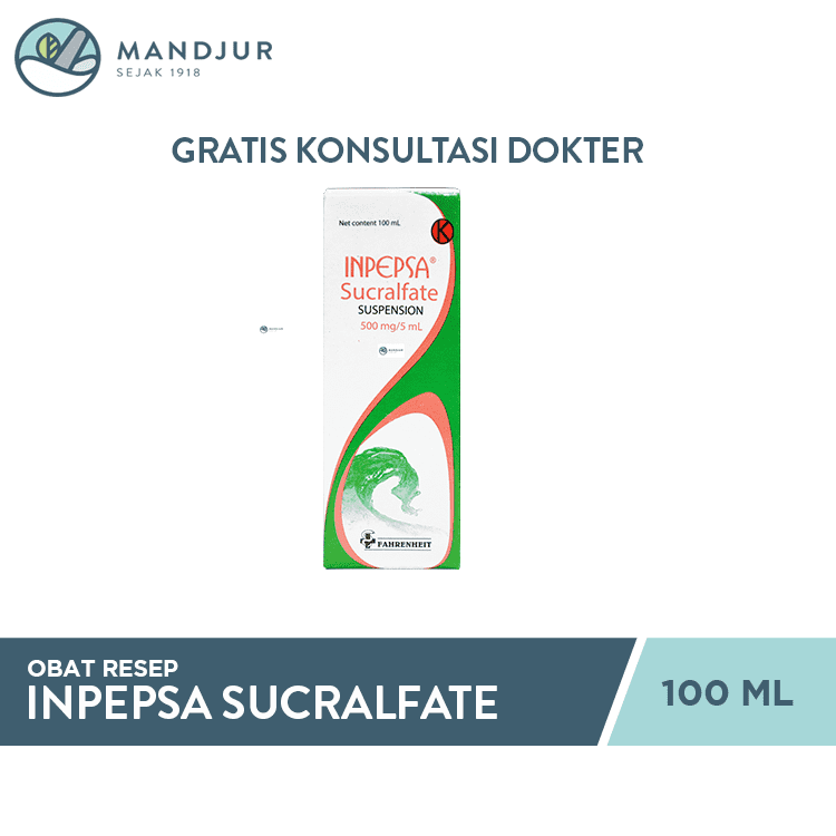 Inpepsa Sirup 100 mL — Apotek Mandjur