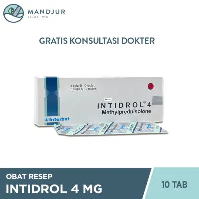 Intidrol 4 mg 10 Tablet — Apotek Mandjur