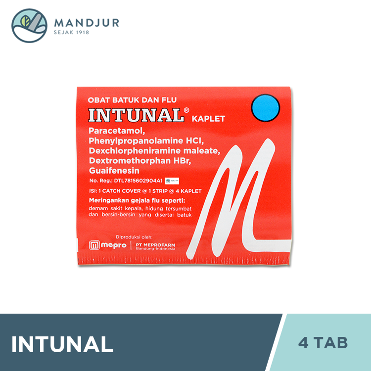 Intunal 4 Kaplet — Apotek Mandjur
