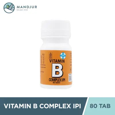IPI Vitamin B Complex 80 Tablet — Apotek Mandjur