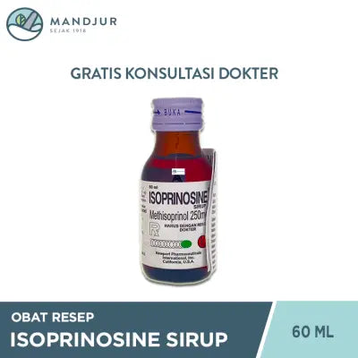 Isoprinosine Sirup 60 ml — Apotek Mandjur