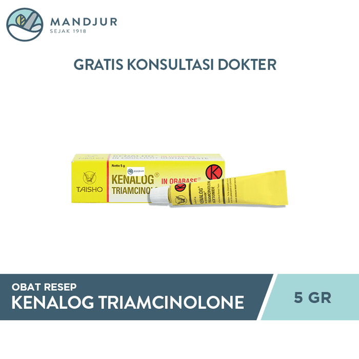 Kenalog In Orabase 5 Gram — Apotek Mandjur