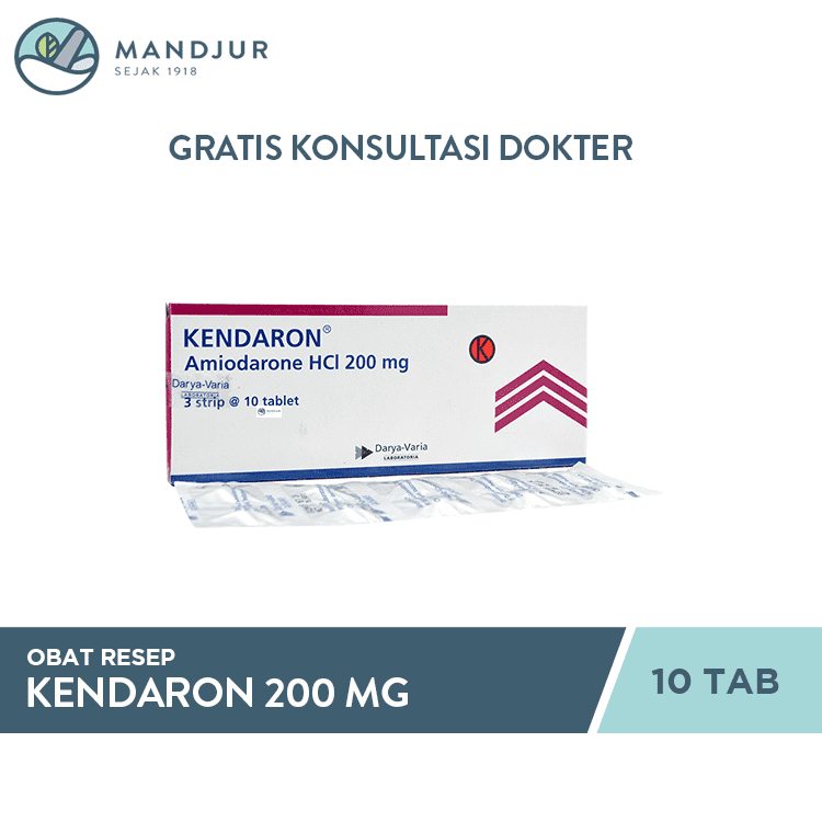 Kendaron 200 mg 10 Tablet — Apotek Mandjur