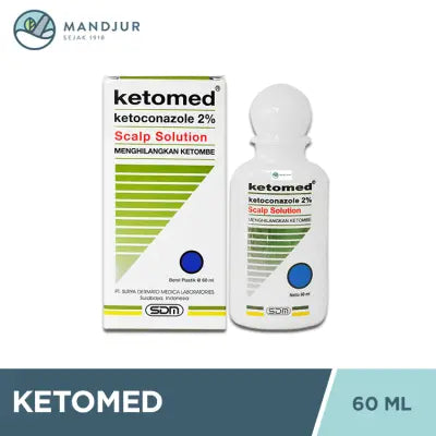 Ketomed 2% Scalp Solution 60 ML — Apotek Mandjur
