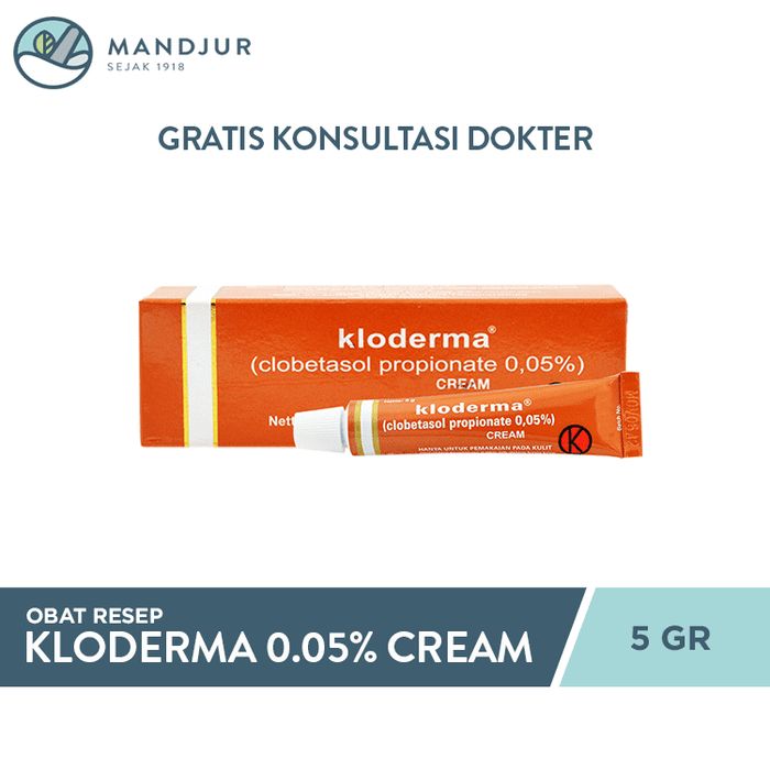 Kloderma Cream 5 Gram — Apotek Mandjur