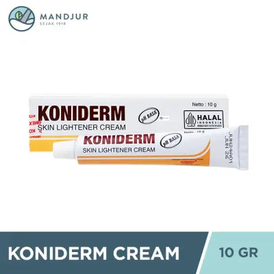 Koniderm Cream 10 Gr - Menyamarkan Noda Hitam — Apotek Mandjur