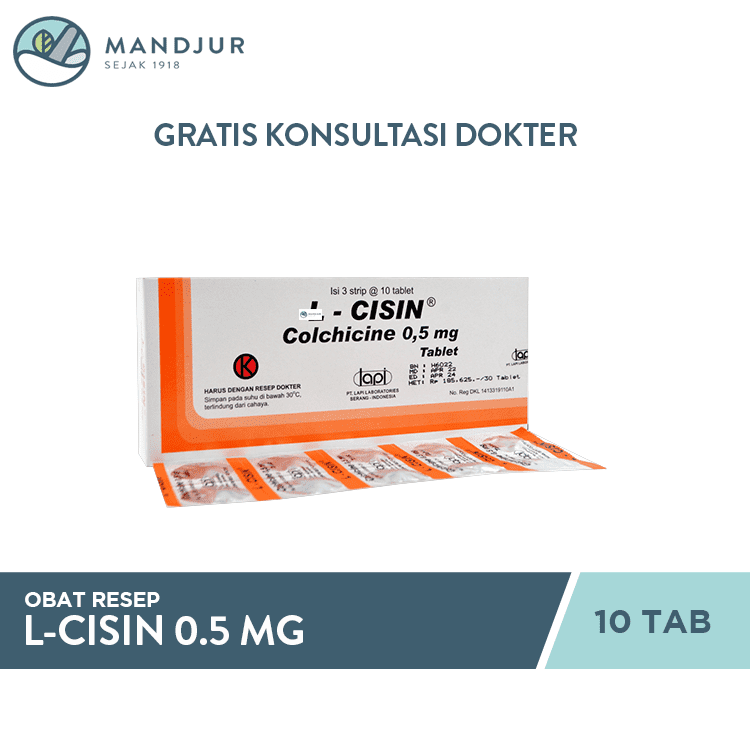L-Cisin 10 Tablet — Apotek Mandjur