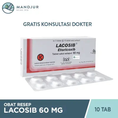Lacosib 60 mg 10 Tablet — Apotek Mandjur
