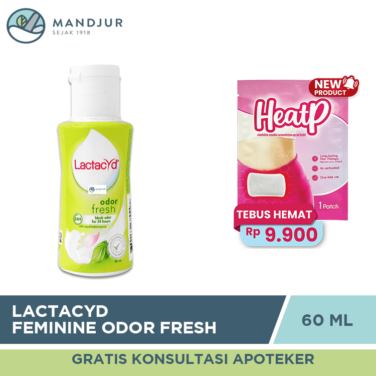 Lactacyd Odor Fresh 60 ML — Apotek Mandjur