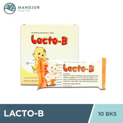 Lacto-B Pack Isi 10 Sachet — Apotek Mandjur
