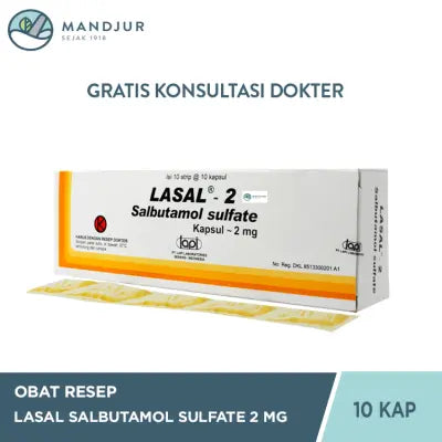 Lasal 2 Mg 10 Kapsul — Apotek Mandjur