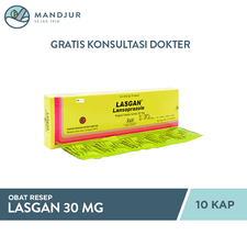 Lasgan 30 Mg 10 Kapsul — Apotek Mandjur